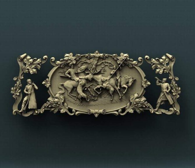 Baroque Scene - All American Woodworks