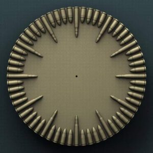 Bullet Clock - All American Woodworks