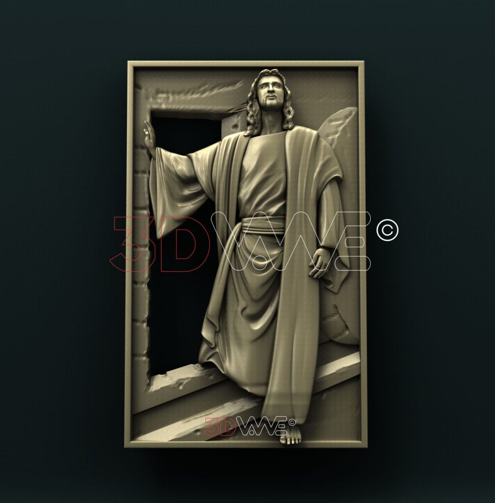 Jesus Wood Carving - All American Woodworks