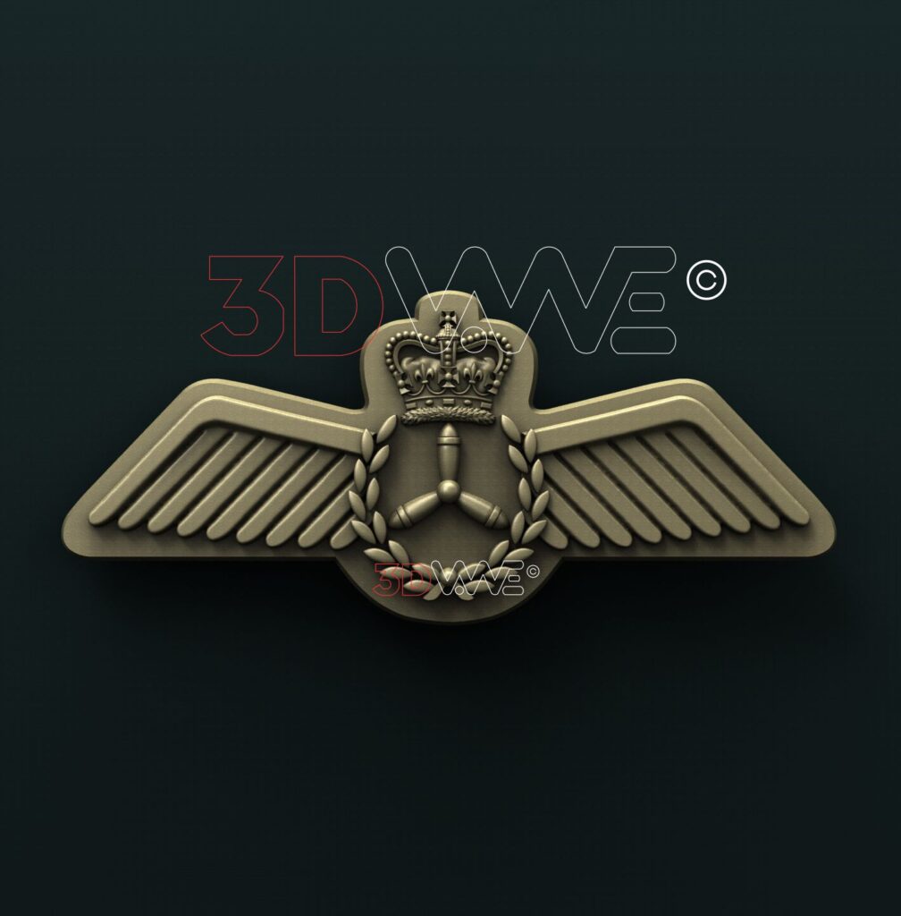 Canadian Armed Forces Flight Engineer Badge - All American Woodworks